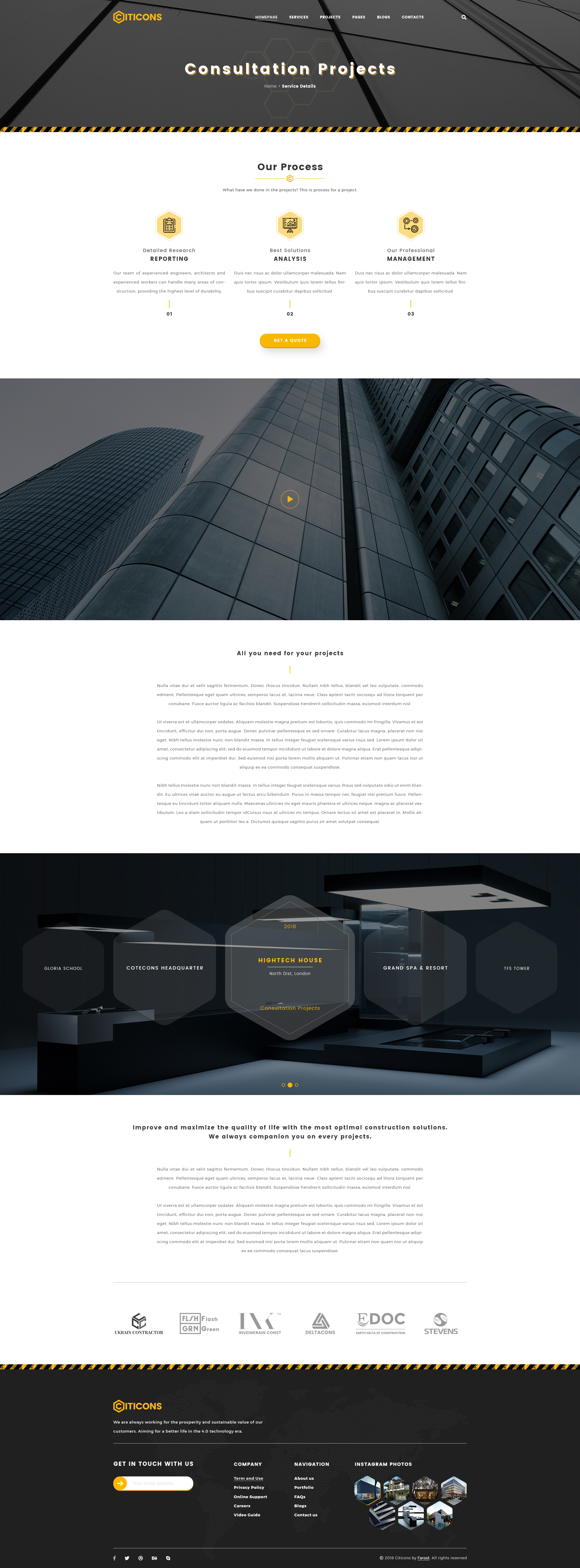 Citicons - Construction & Building PSD Template by Farost | ThemeForest